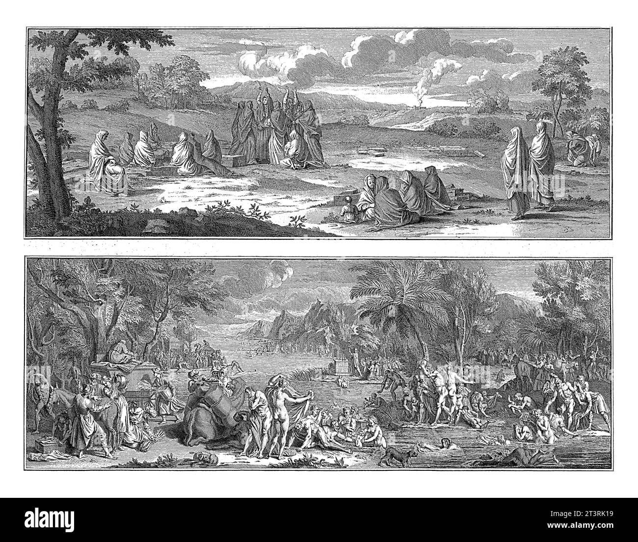 Eastern orthodox baptism in the jordan hi-res stock photography and ...