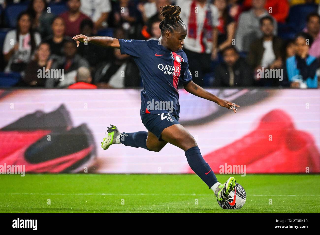 Paris, France. 01st Oct, 2023. Sandy BALTIMORE of PSG during the women ...