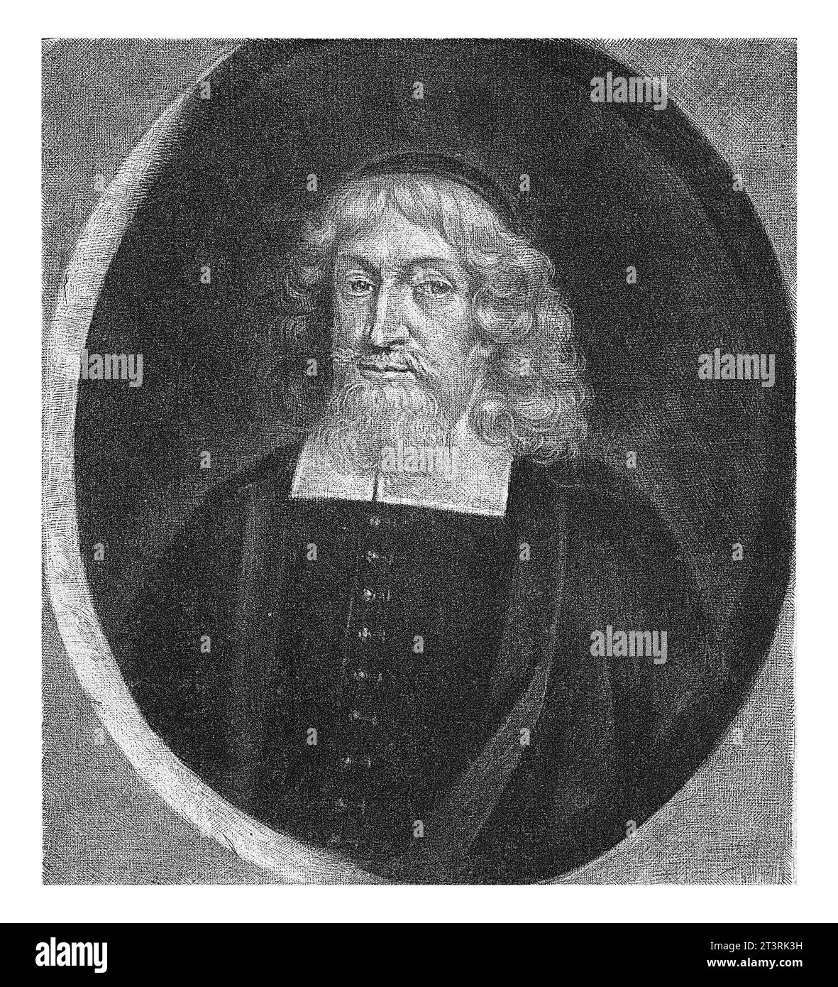 Portrait of Johannes Schelhammer, Johann Friedrich Bodecker, 1685 ...