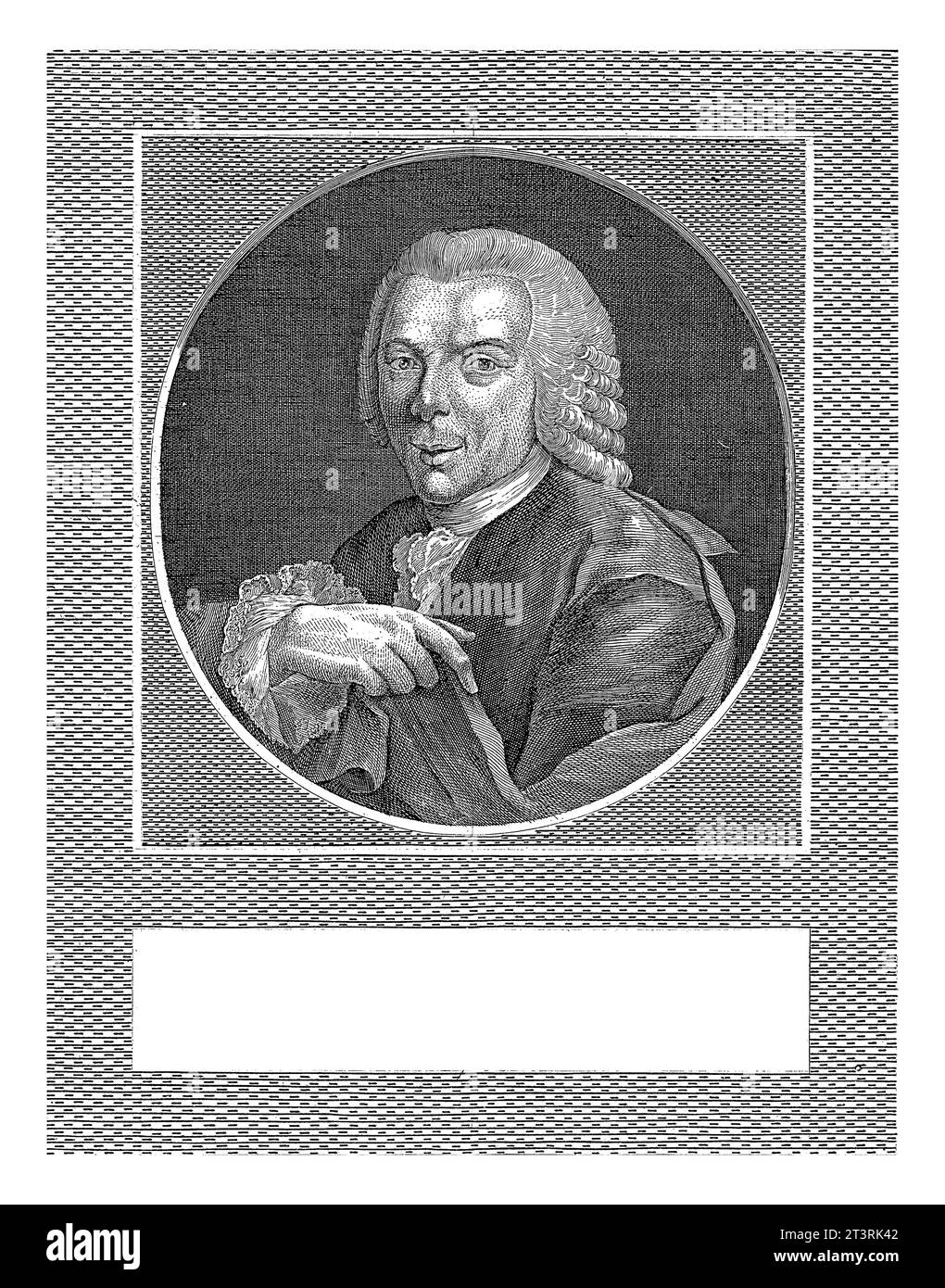 Portrait of F.J. van Assche, J.F. De La Rue, after de Glisme, 1788 ...