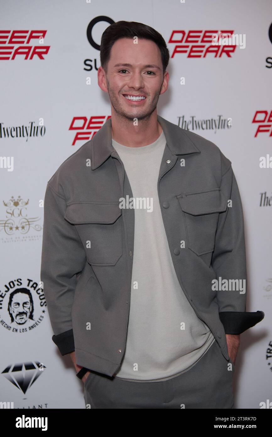 London, UK . 26 October, 2023 . Lorcan pictured at the UK Premiere of ...