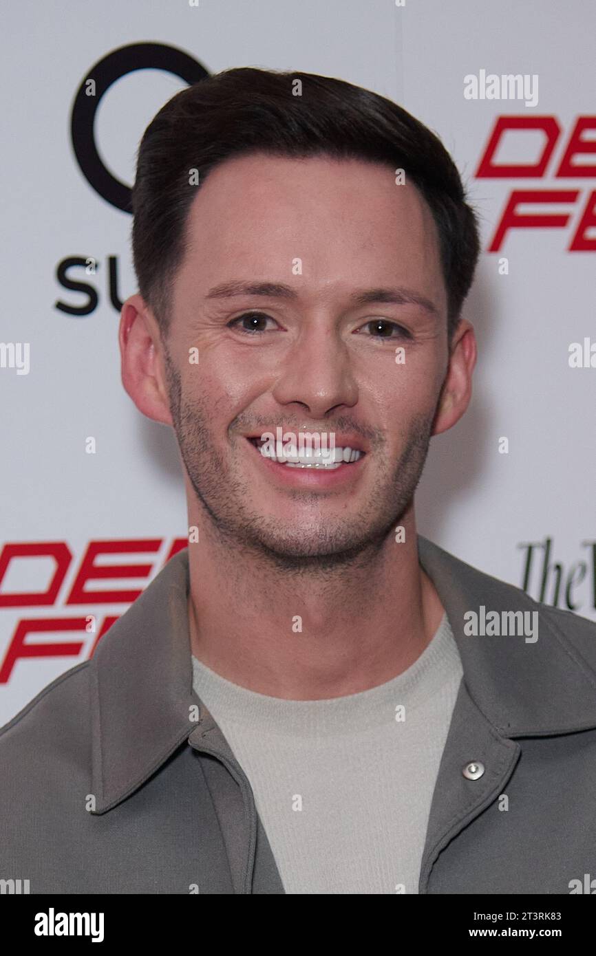 London, UK . 26 October, 2023 . Lorcan pictured at the UK Premiere of ...
