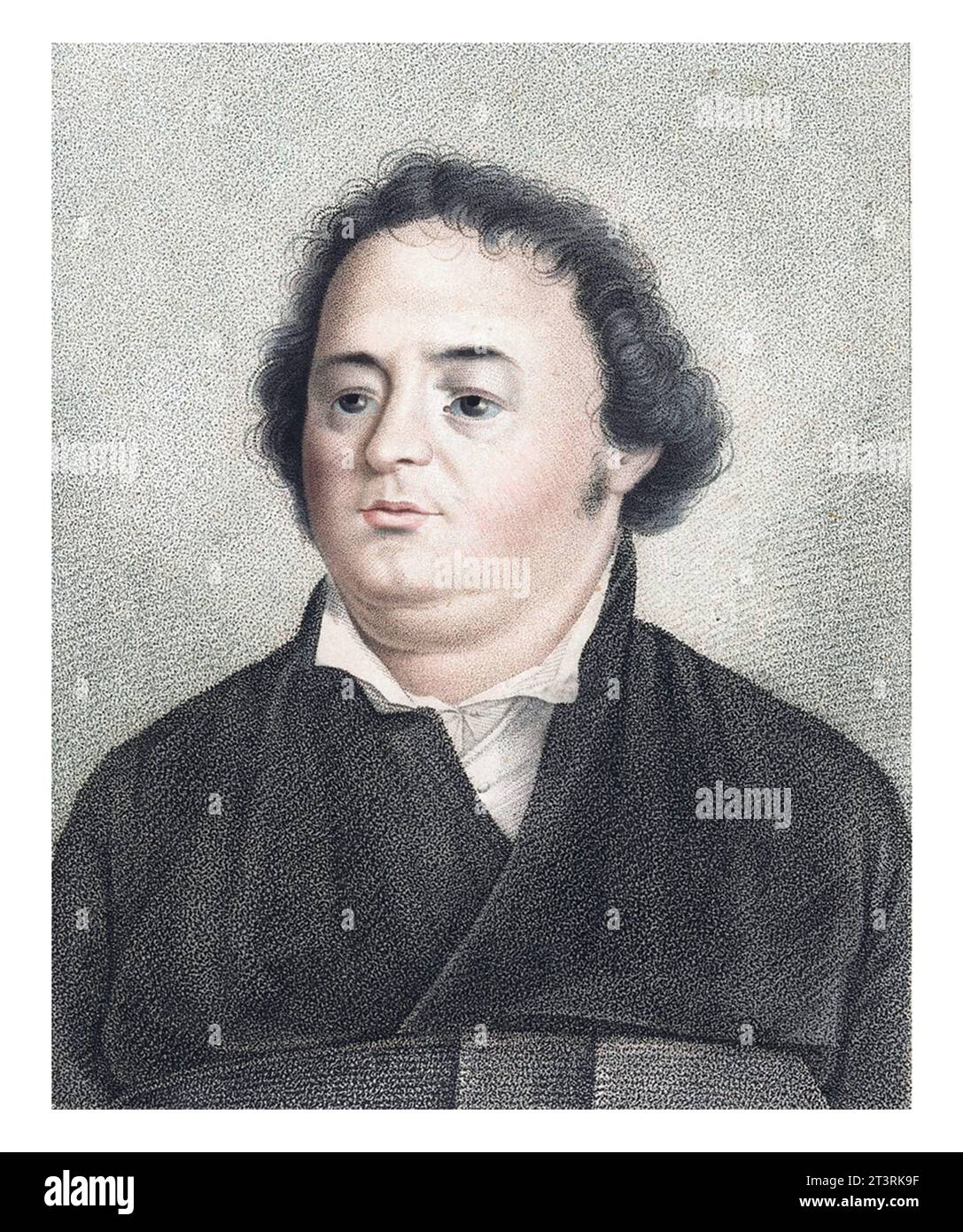 Portrait of C.G. Scottus Meratensis, Angelo Zaffonato, after Stefano ...