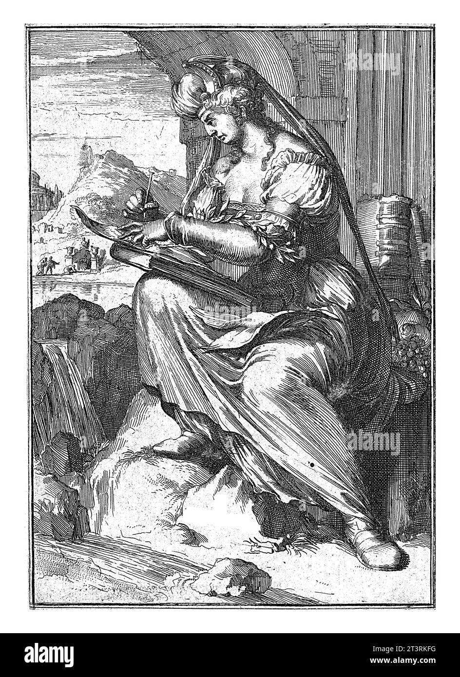 Persian sibyl, Romeyn de Hooghe (attributed to), after Romeyn de Hooghe ...