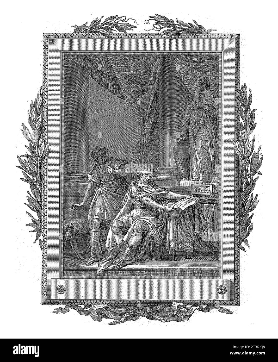 Timocrates convinces idomeneus hi-res stock photography and images - Alamy