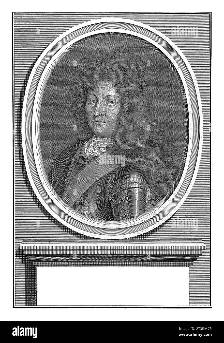 Portrait of Louis XIV, King of France, Bernard Picart, 1728, vintage ...