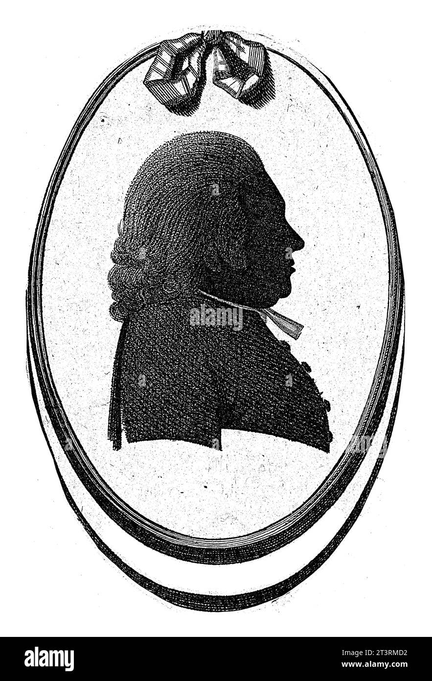 Silhouette portrait of Jean Louis Verster, Govert Kitsen, 1776 - 1810 ...