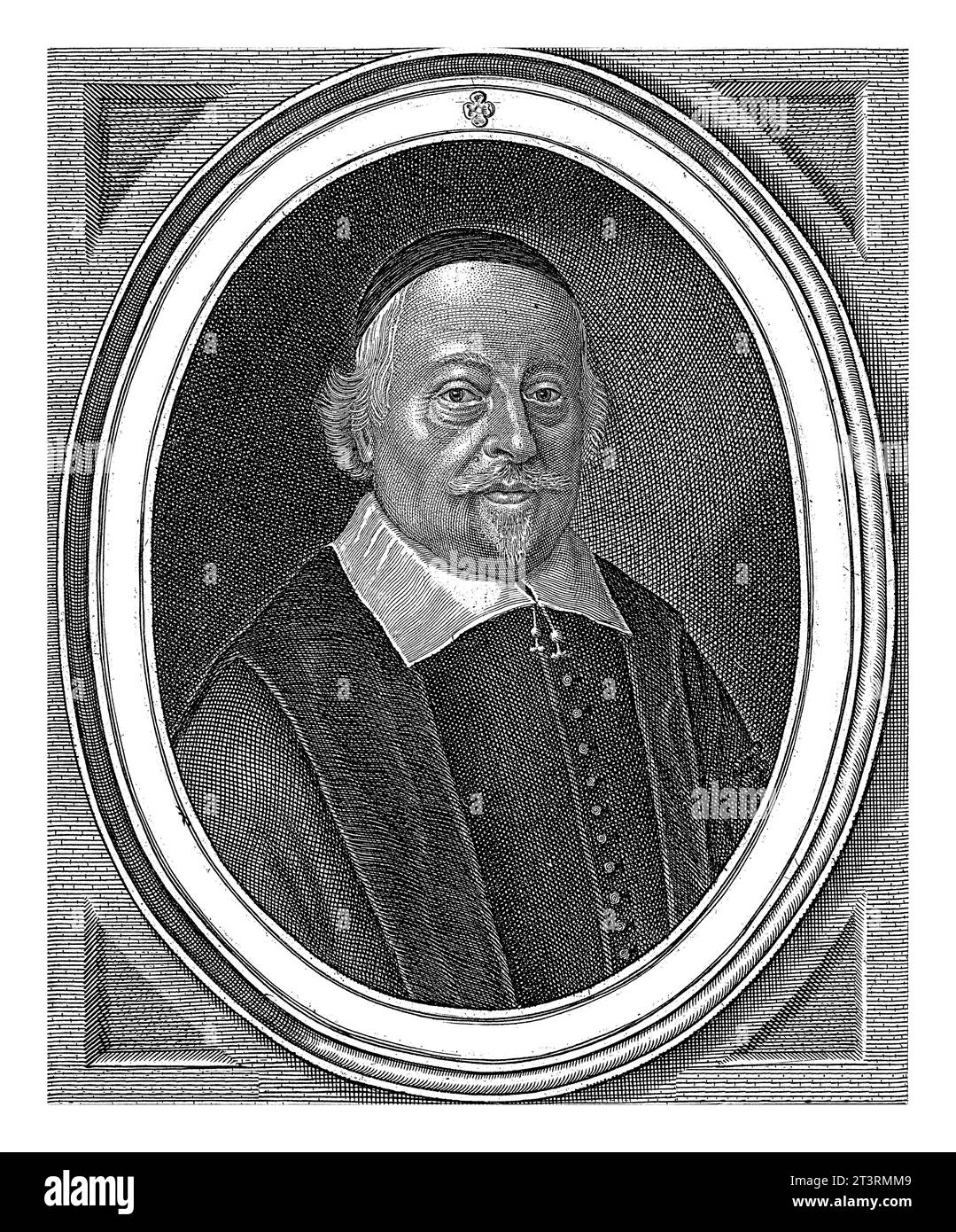 Portrait of Henricus van Diest, Jacob van Meurs, after A. Glauwe, 1655 ...