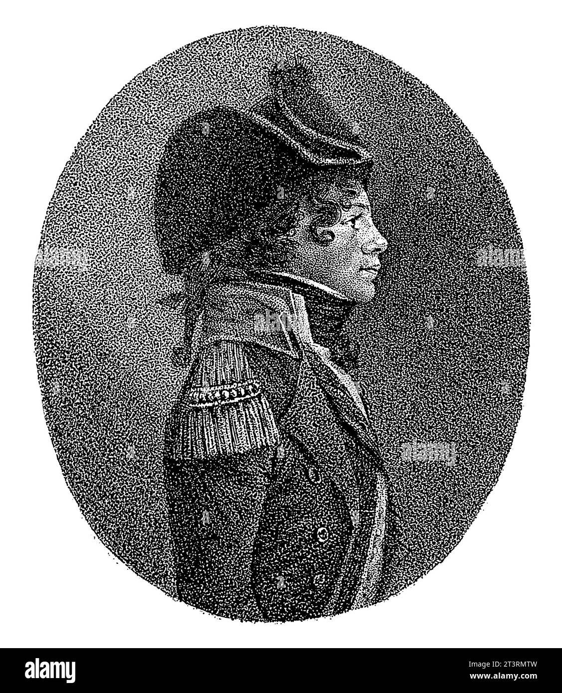 Portrait of Willemoes, Johann Jakob Rieter, 1801 - 1823 Stock Photo - Alamy