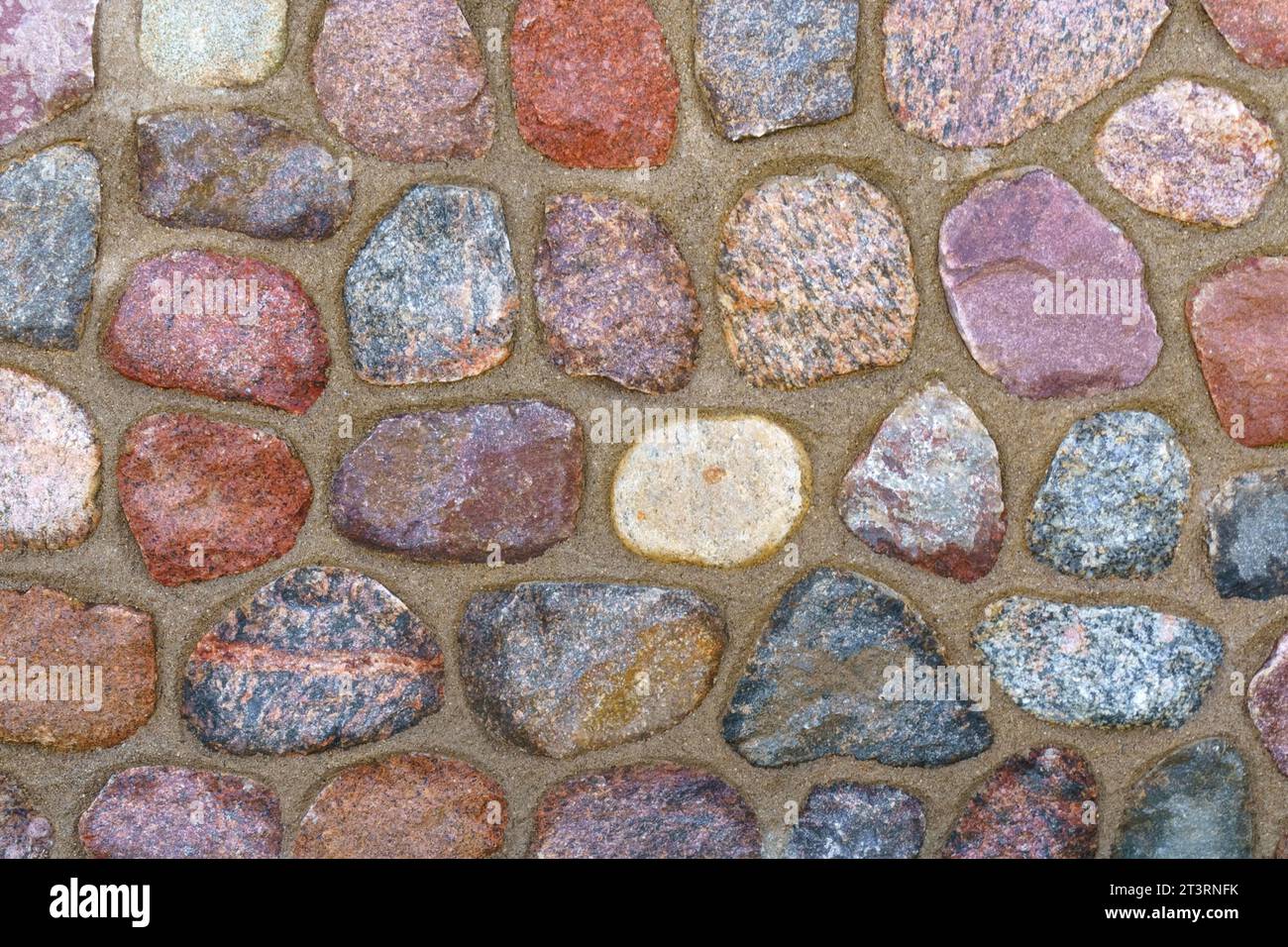 Texture of an old paved street made of stone. Stone texture Stock Photo ...