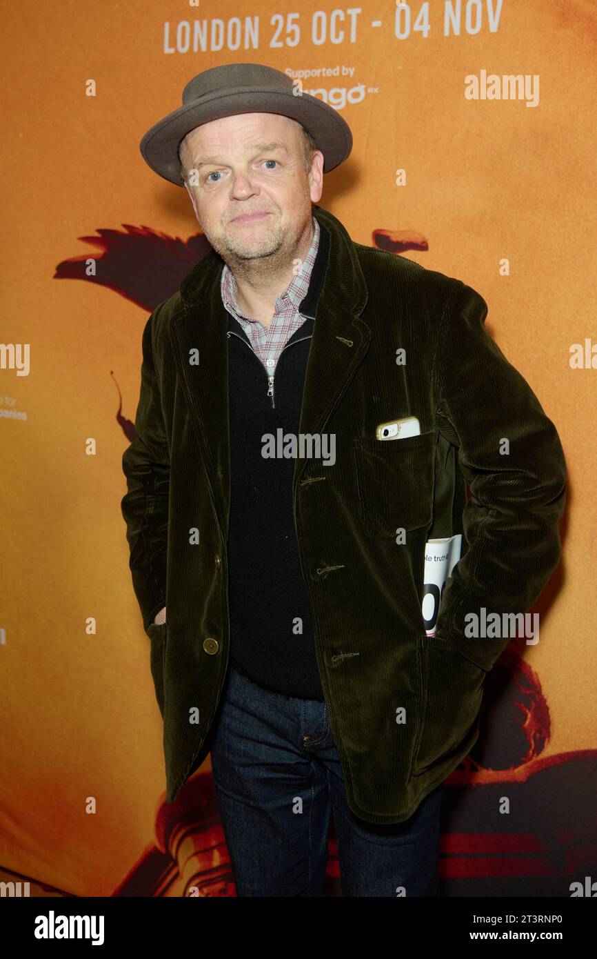 London, UK . 26 October, 2023 . Toby Jones pictured at the Raindance ...