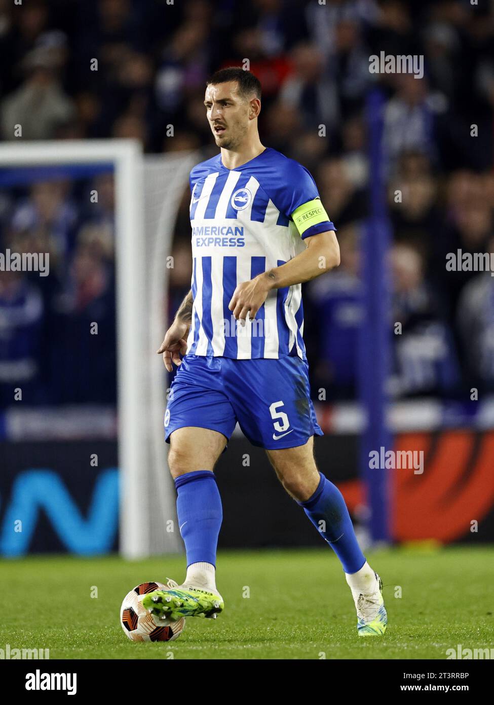 BRIGHTON - Lewis Dunk of Brighton Hove Albion during the UEFA Europa ...