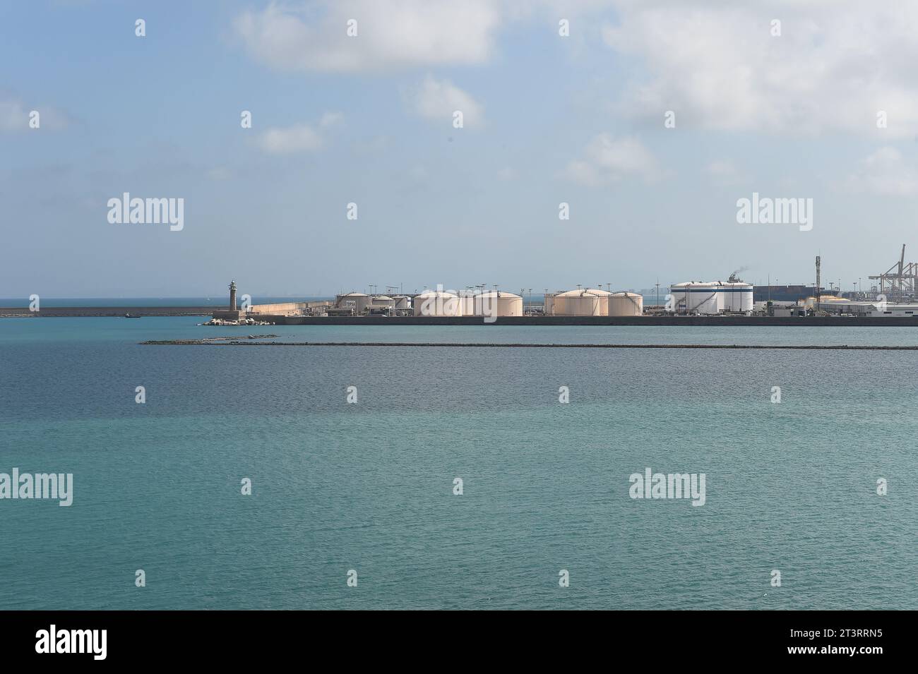 Valencia container port valencia spain hi-res stock photography and ...