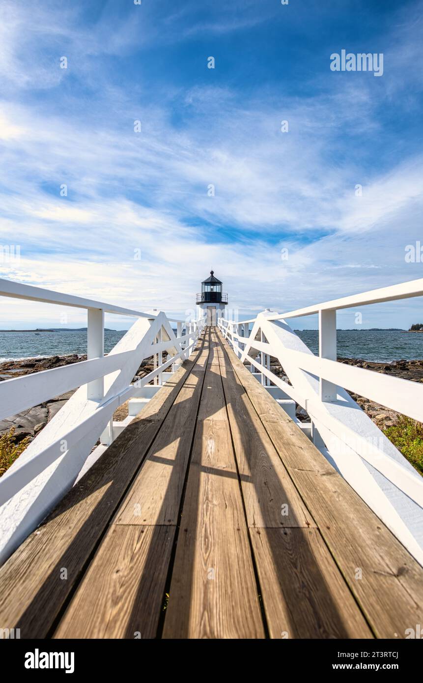 Lighthouse light camden maine hi-res stock photography and images - Alamy