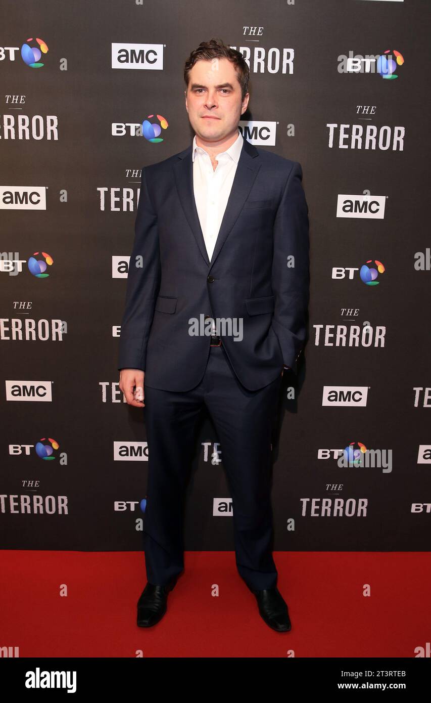 Trystan Gravelle attends 'The Terror' TV show screening at the Royal ...