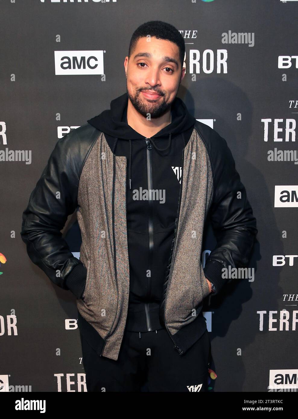 Marcus Bronzy attends 'The Terror' TV show screening at the Royal ...