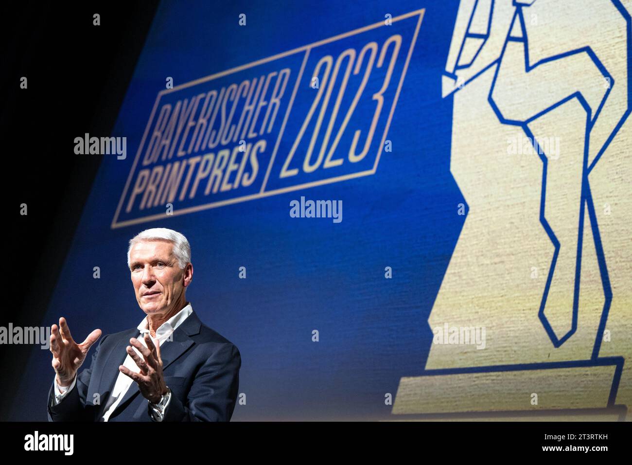 Munich, Germany. 26th Oct, 2023. Ralf Wintergerst, CEO of Giesecke ...