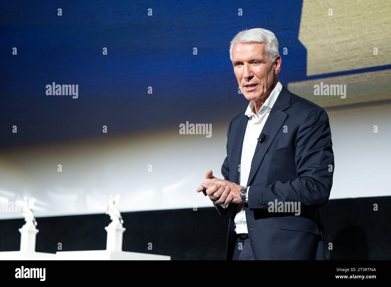 Munich, Germany. 26th Oct, 2023. Ralf Wintergerst, CEO of Giesecke ...