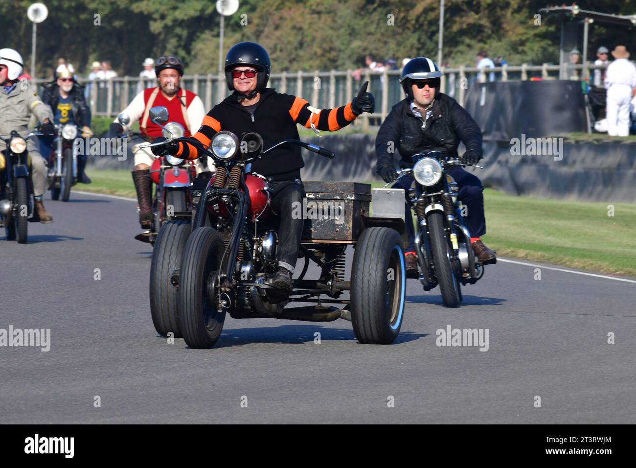 Motor tricycle, Track Parade - Motorcycle Celebration, circa 200 bikes ...