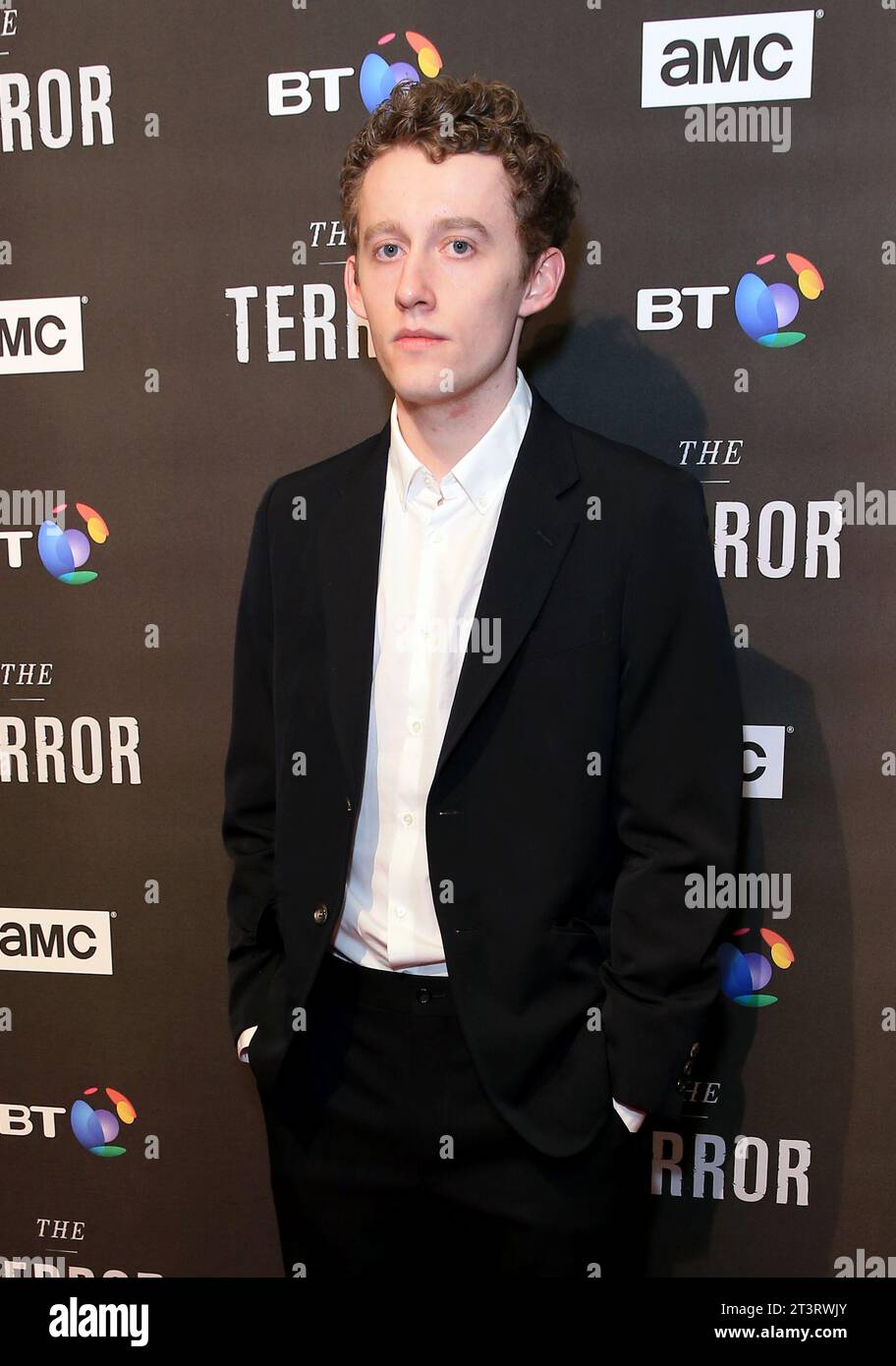 Joe Hurst attends 'The Terror' TV show screening at the Royal ...