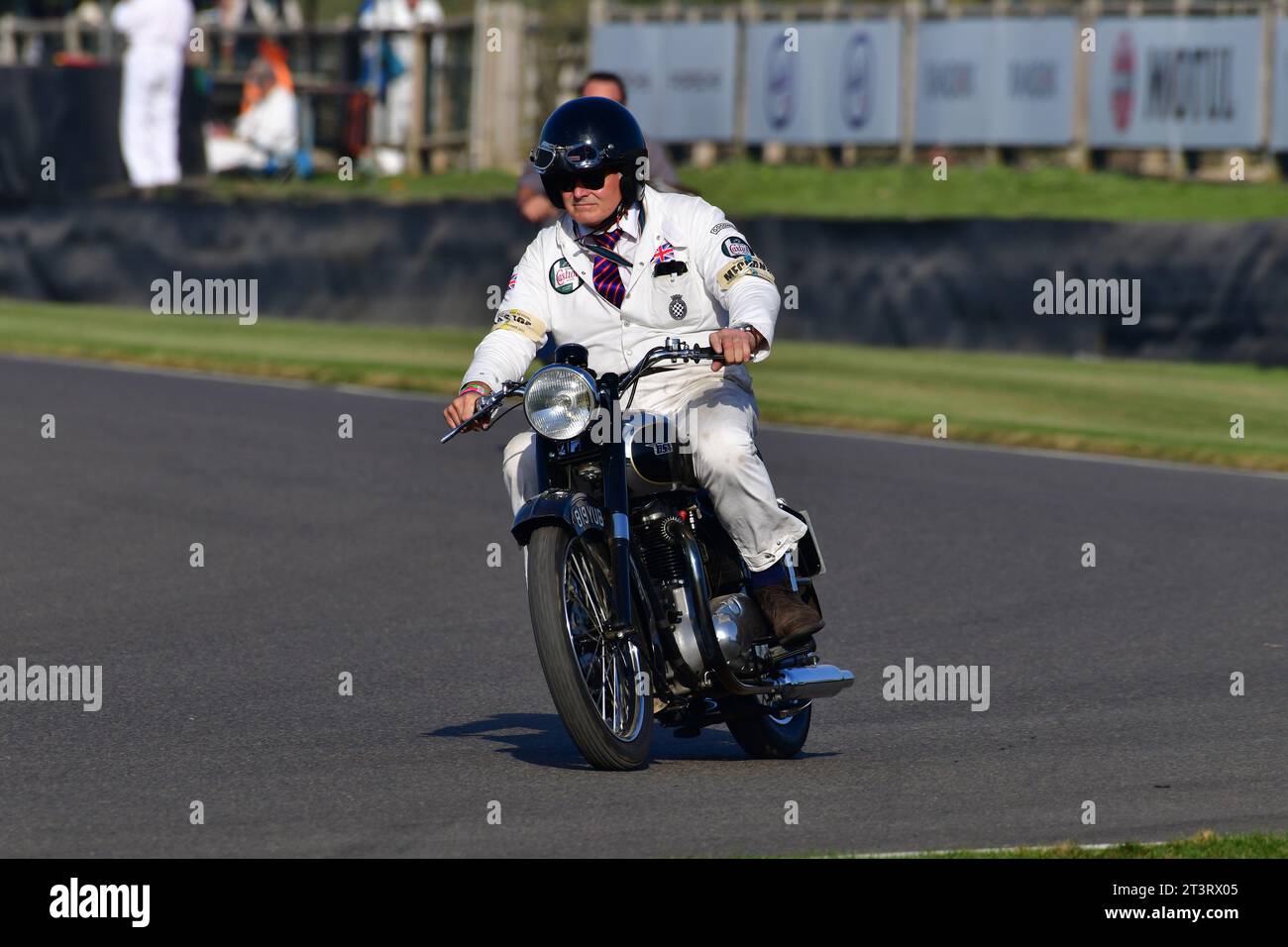1950 bsa motorcycle hi-res stock photography and images - Alamy
