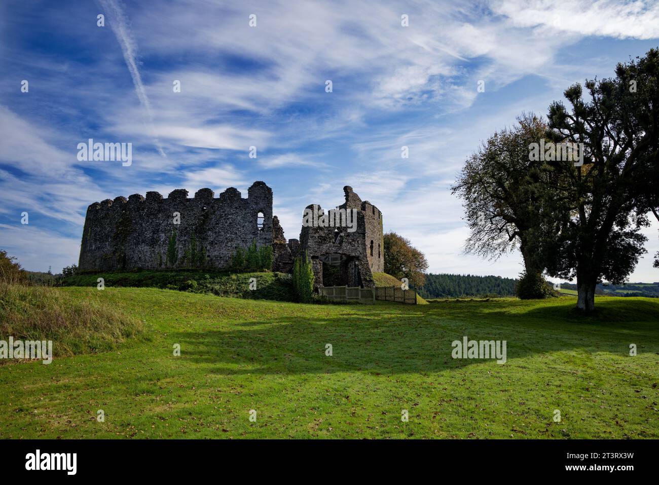 Restormel Castle, Lostwithiel, Cornwall Stock Photo - Alamy