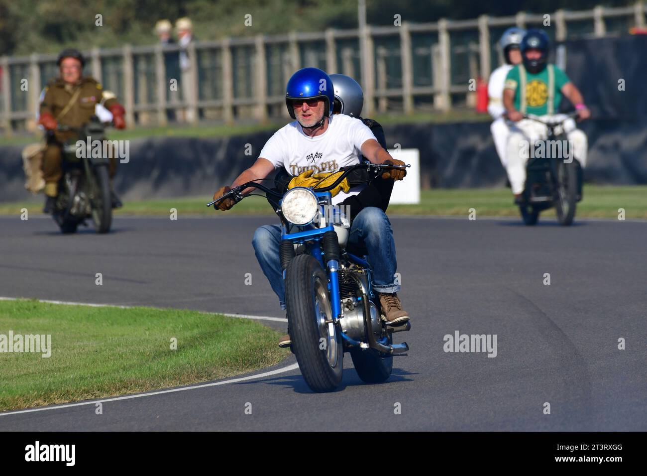 Triumph chopper hi-res stock photography and images - Alamy