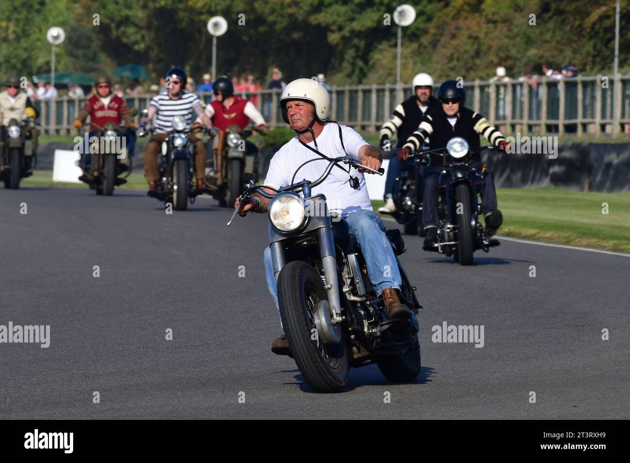 Track Parade - Motorcycle Celebration, circa 200 bikes featured in the ...