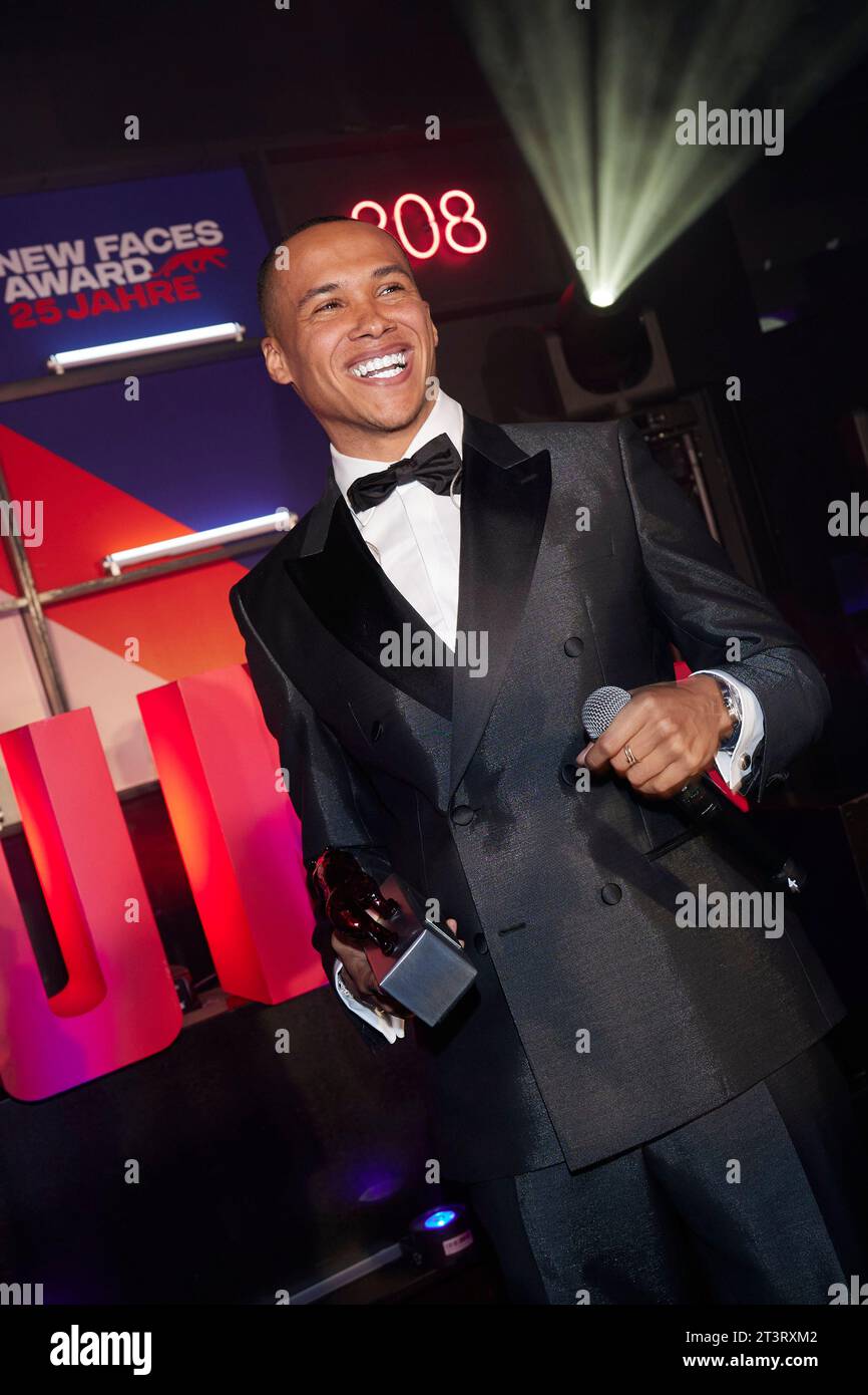 Berlin, Germany. 26th Oct, 2023. Kelvyn Colt at the presentation of the ...