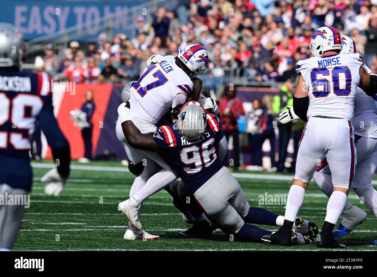 Foxborough, Massachusetts, USA. 22nd Oct, 2023. ; Buffalo Bills ...