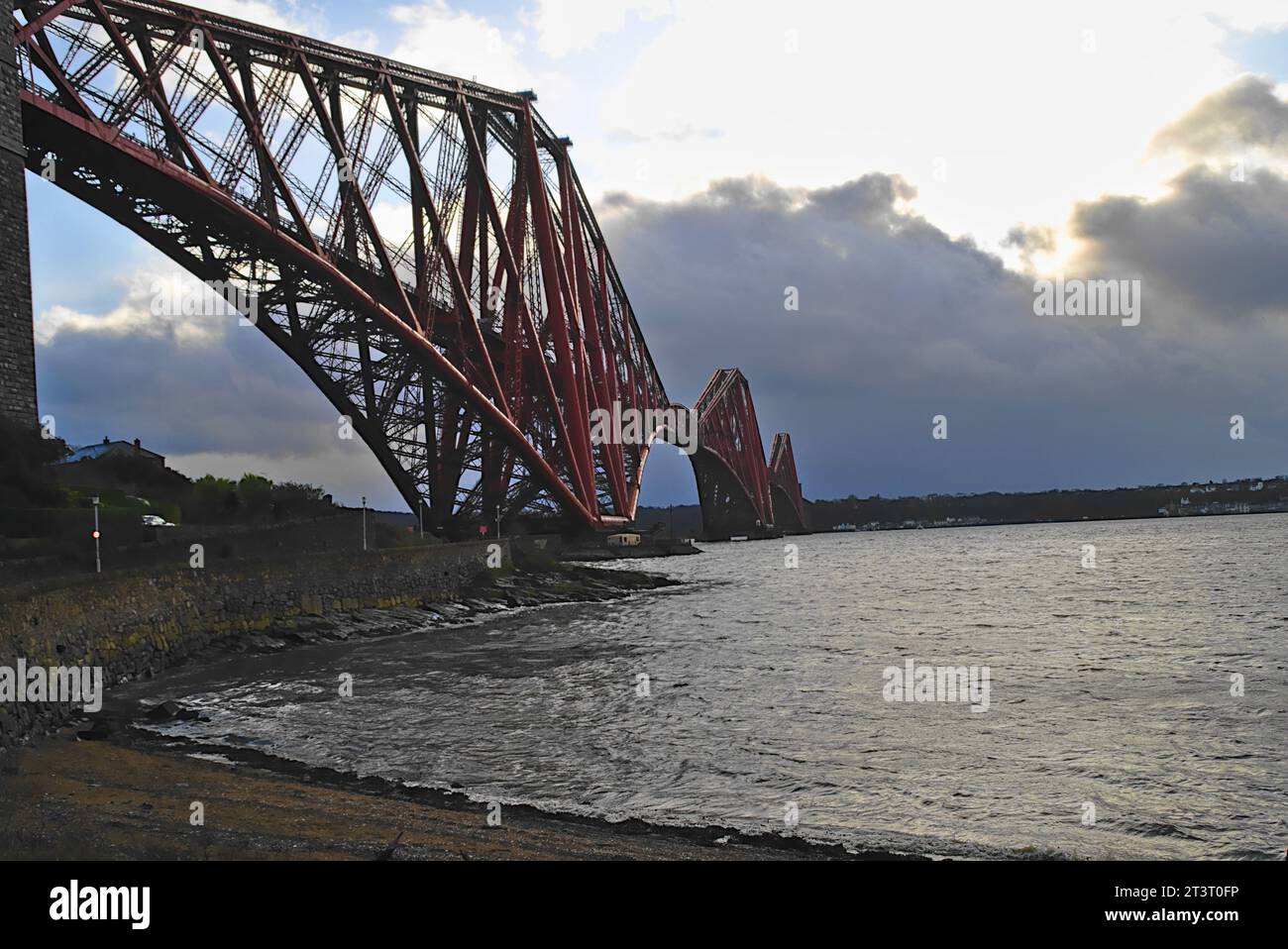 Forth Railway Cantilever, Bridge across the Firth of Forth, Fife ...
