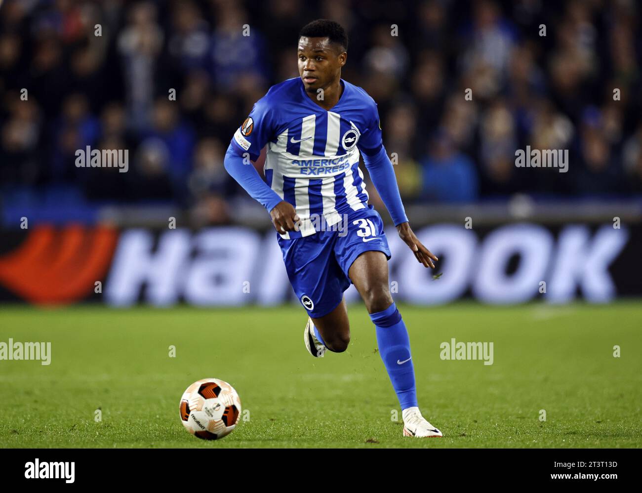 BRIGHTON - Ansu Fati of Brighton Hove Albion during the UEFA Europa ...