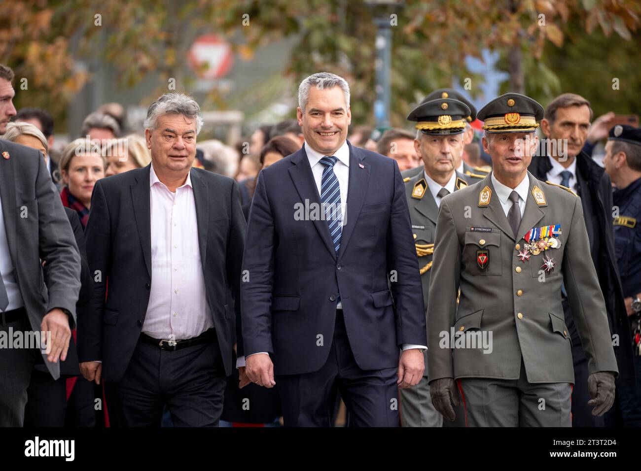 Wien, Österreich. 26 Oktober 2023. Die Österreichische Bundesregierung ...