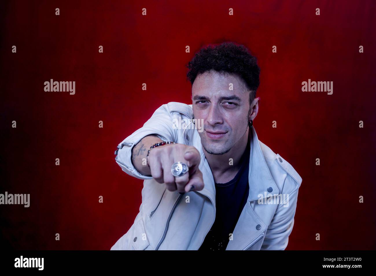 Singer Gabriel de la Rosa, 'Shinova', poses for Europa Press, at ...