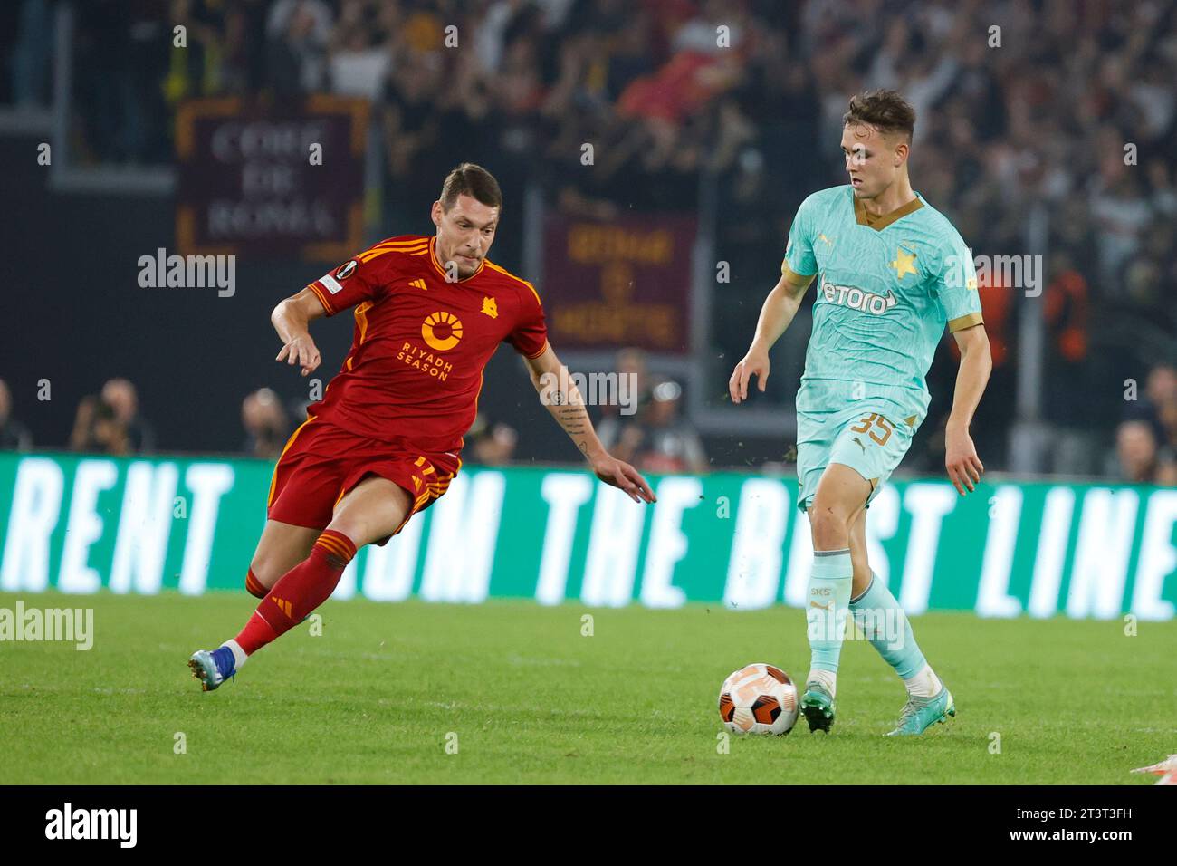 Stadio Olimpico, Rome, Italy. 26th Oct, 2023. Europa League Football ...