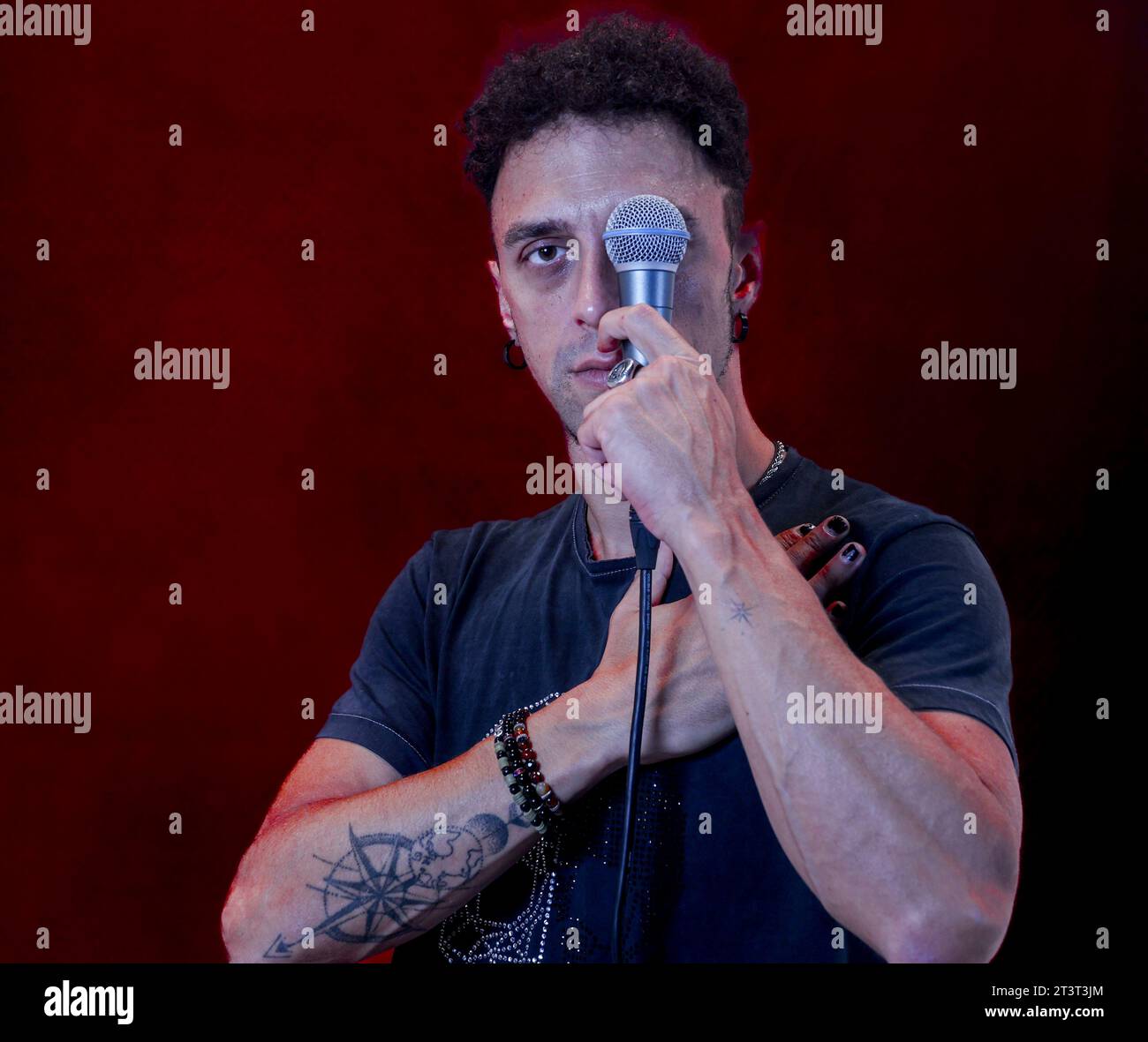 Singer Gabriel de la Rosa, 'Shinova', poses for Europa Press, at ...