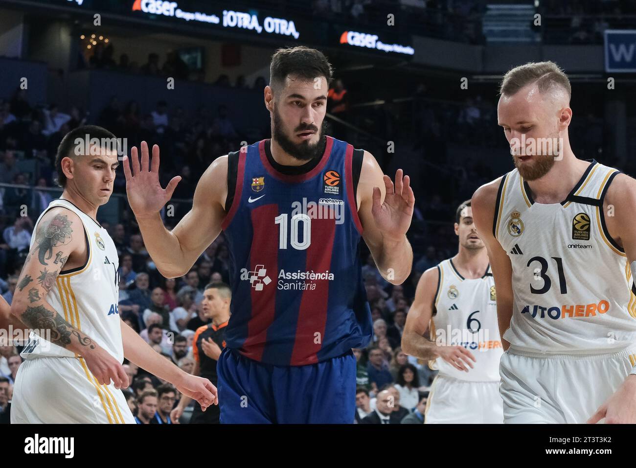 Nikola Kalinic of FC Barcelona in action during the Turkish Airlines ...