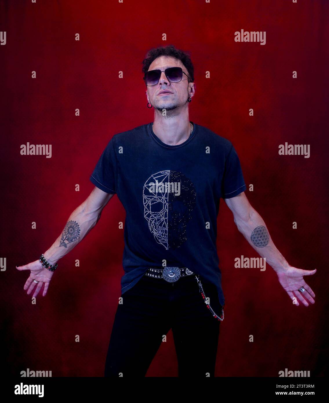 Singer Gabriel de la Rosa, 'Shinova', poses for Europa Press, at ...