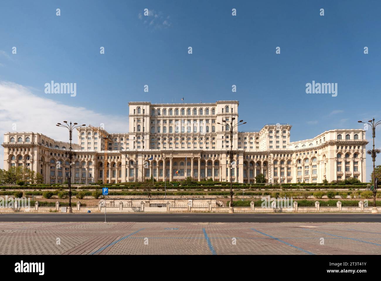 Bucharest, Romania. 29th Sep, 2023. Romania Palace of Parliament ...