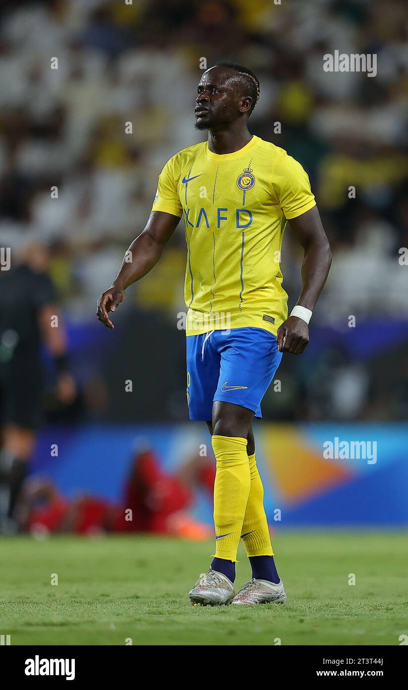 Sadio Mane of Al-Nassr FC in action during the Match Day 3 of the AFC ...