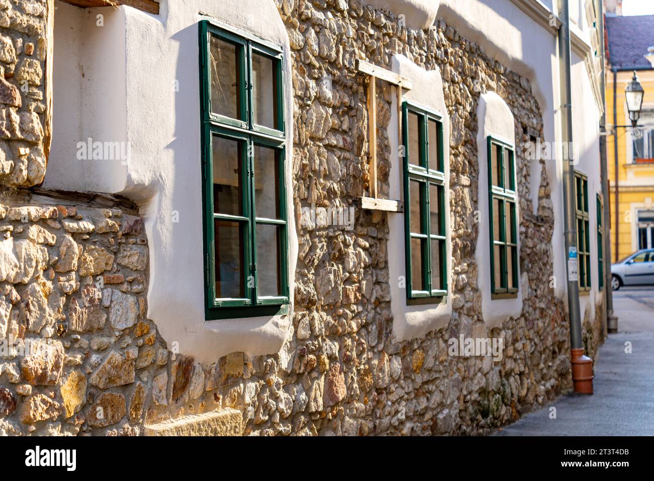 Medieval street wall made hi-res stock photography and images - Alamy