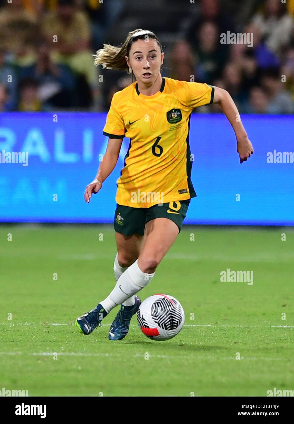 Perth, Australia. 26th Oct, 2023. Clare Wheeler of the Australia women ...