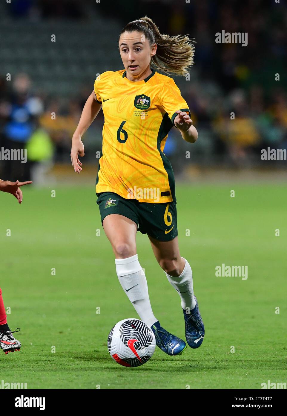 Perth, Australia. 26th Oct, 2023. Clare Wheeler of the Australia women ...