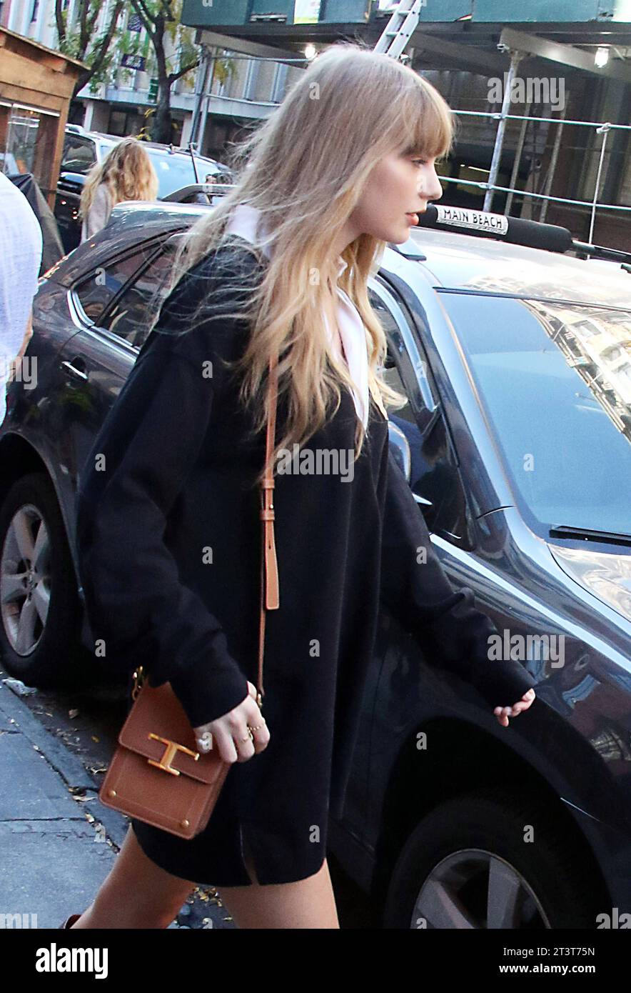 NEW YORK, NY- OCTOBER 26: Taylor Swift seen in New York City on October ...