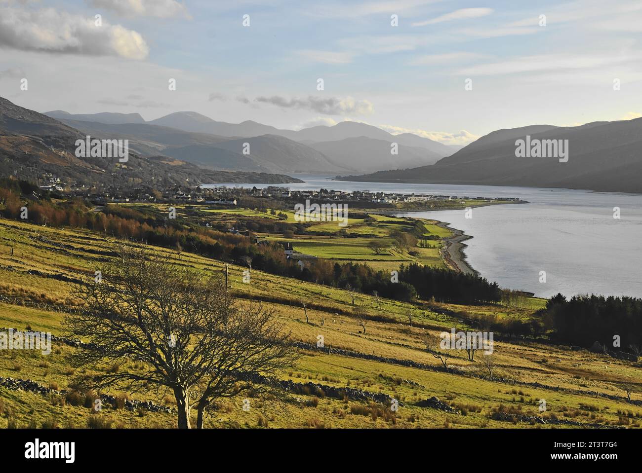 Loch Broom and Ullapool, Ross-Shire, North West Coast of Highland ...