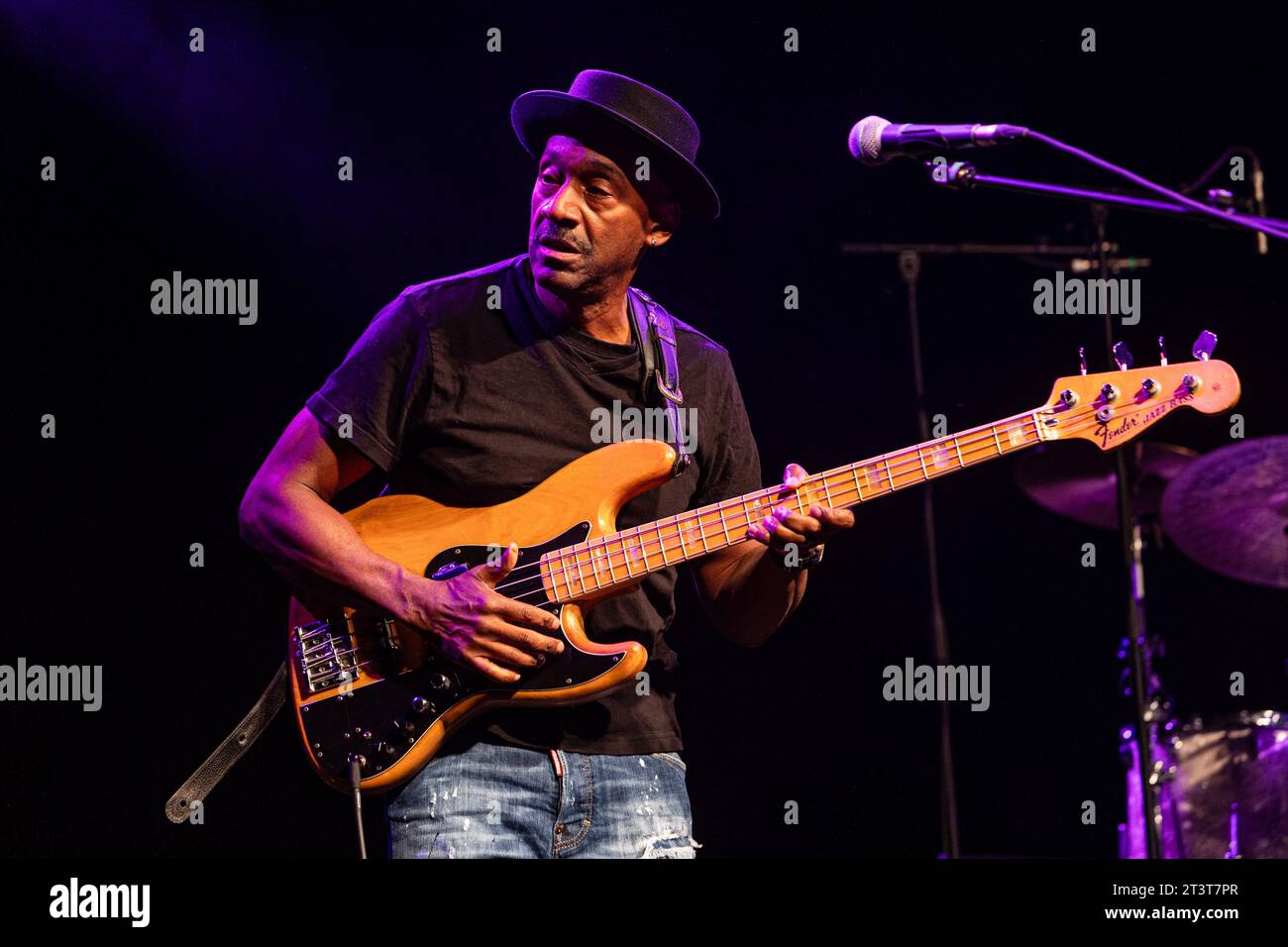 Marcus Miller in concert Stock Photo - Alamy
