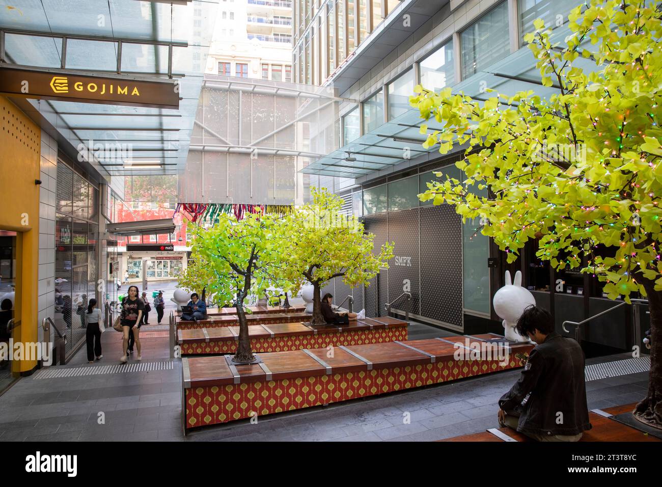 World Square shopping mall in George street, Sydney,NSW,Australia Stock ...