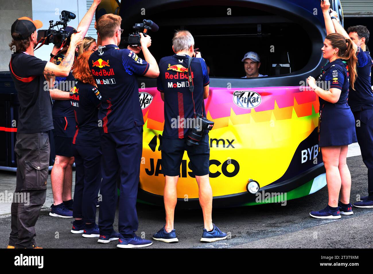Mexico City, Mexico. 26th Oct, 2023. Sergio Perez (MEX) Red Bull Racing ...