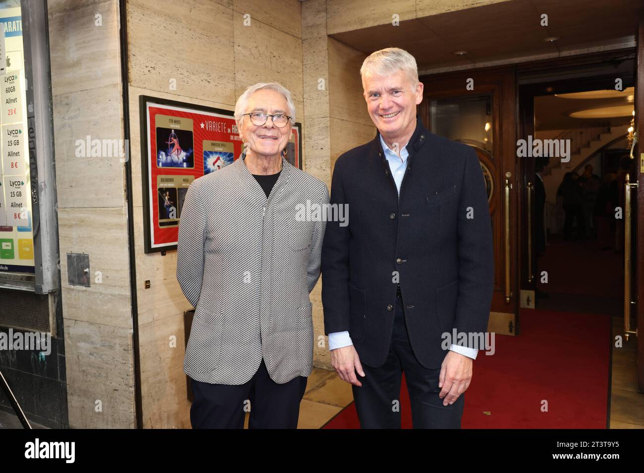 John Neumeier mit Hermann Reichenspurner, Saisoneröffnung Gala-Premiere ...