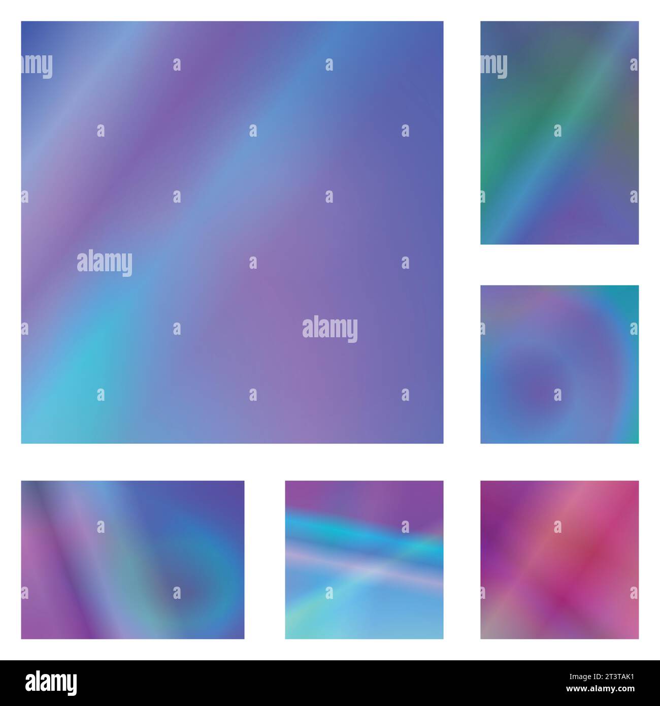 Blue and purple abstract background set Royalty Free Vector Stock ...